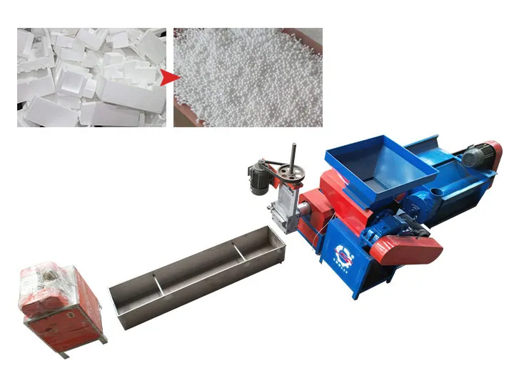 Styrofoam Polystyrene shredding Machine Foam Crushing Machine